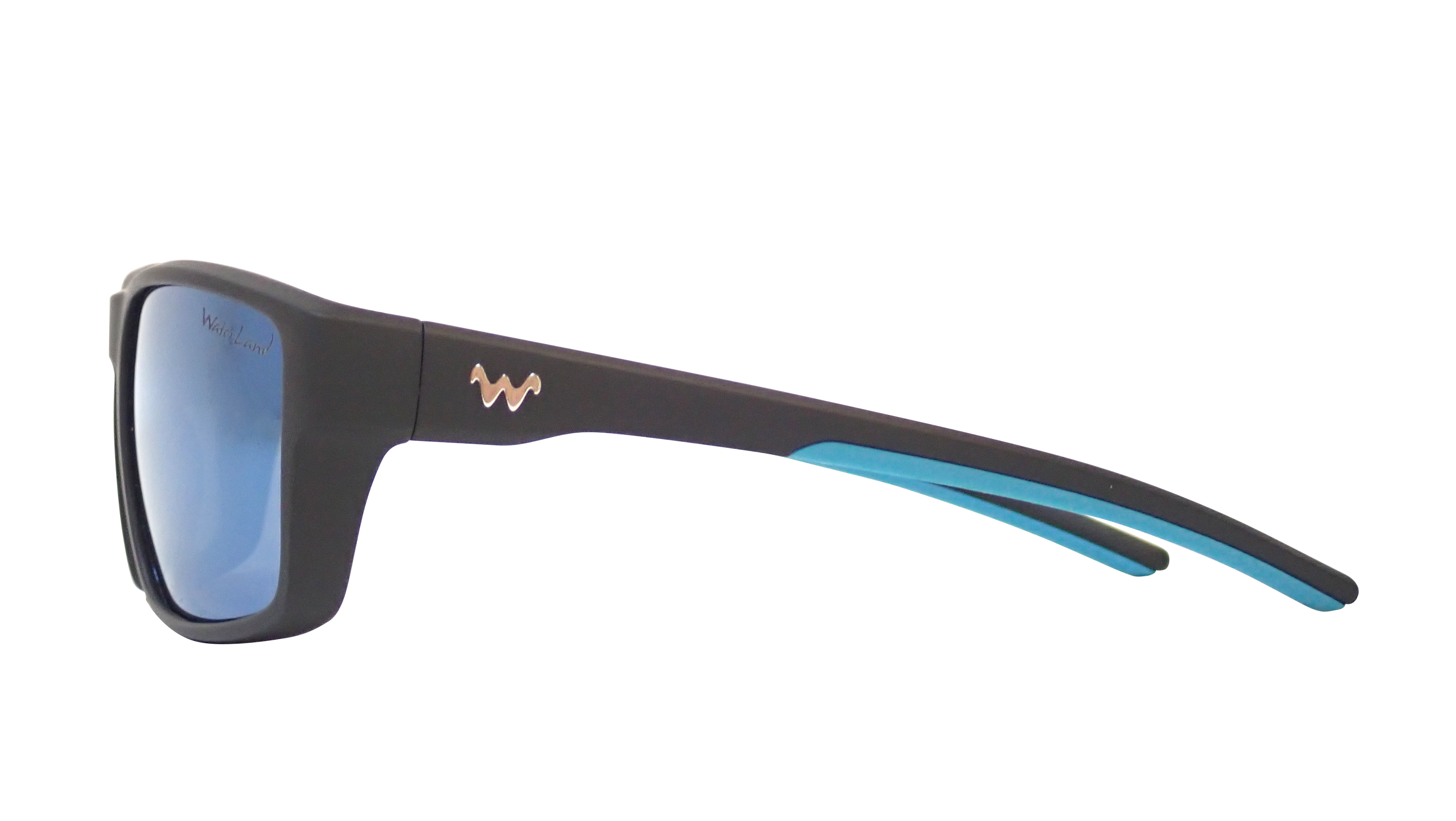 WaterLand Polarized Sunglasses - Mini Angler Series - Matte Black