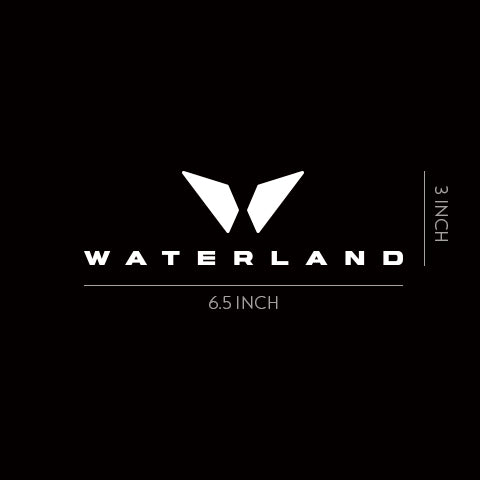 The Waterland Icon Decal - Cutout